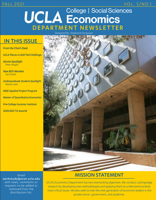 Department Newsletters | UCLA Economics